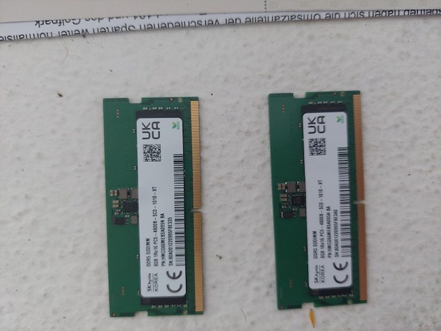 Ddr5 sodimm hynix 2 x 8 gb