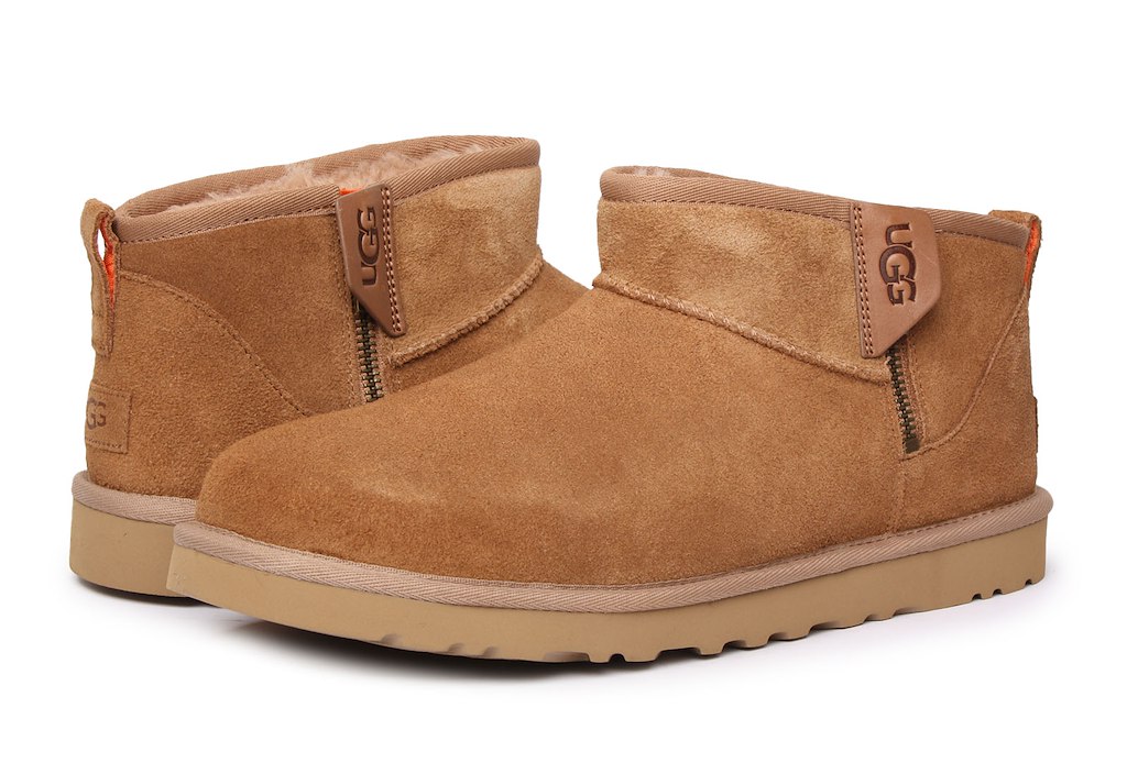 UGG Plitke čizme - Classic Ultra Mini Zip