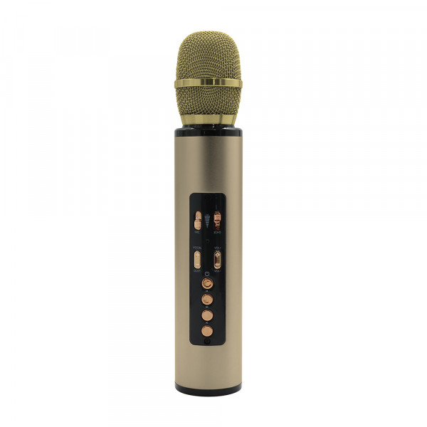 Mikrofon Bluetooth K5 zlatni