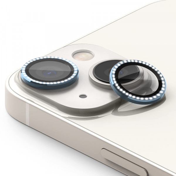 Zastita za kameru DIAMOND za iPhone 15 (6.1)/iPhone 15 Plus (6.7) plava