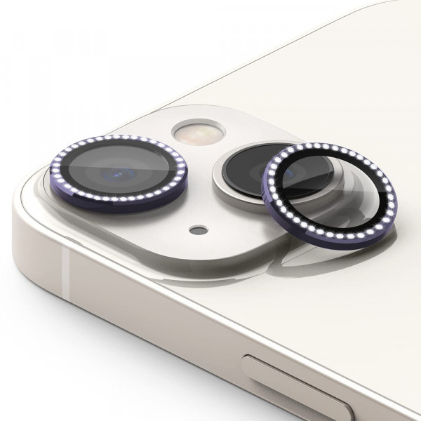 Zastita za kameru DIAMOND za iPhone 15 (6.1)/iPhone 15 Plus (6.7) ljubicasta