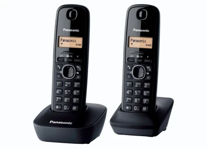 Panasonic KX-TG1612FXH Bezicni Telefon Crni