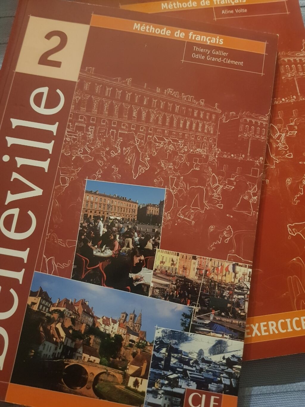 Komplet udžbenik+radna sveska iz francuskog jezika za 1. i 2. razred