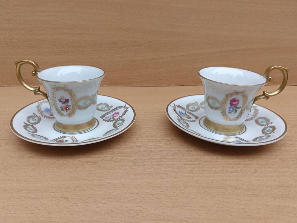 2 Exlusivne Šoljice za kafu - Vrhunski Porcelan PM 2 Exlusivne Šolje