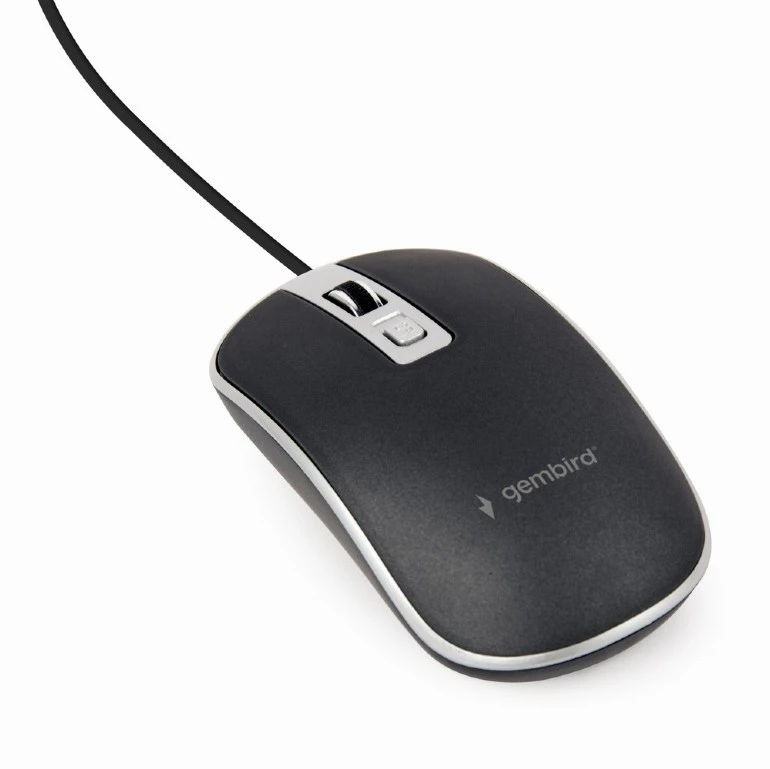 Gembird (MUS-4B-06-BS) USB optički miš 2400dpi crno/sivi