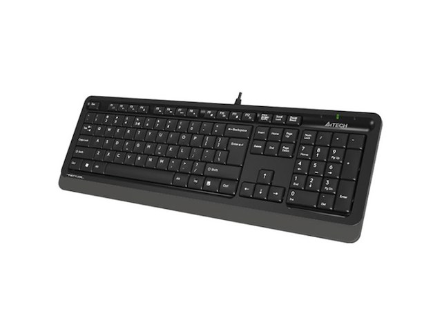 A4-FK10 US GREY A4Tech Fstyler Multimedia comfort tastatura, FN funkcije, vodootp. US-LAYOUT, USB