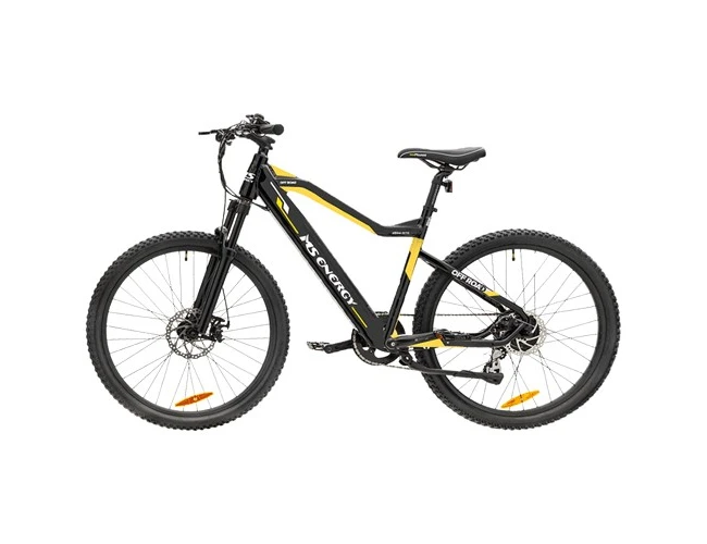MS Energy eBike m10 električni bicikl crno žuti