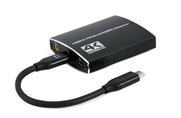 Gembird (A-CM-HDMIF2-01) adapter USB-C (muški) na HDMI (ženski) 4K crni