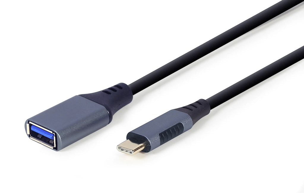 Gembird (A-USB3C-OTGAF-01) adapter Tip-C (muški) na USB 3.0 (ženski) sivi