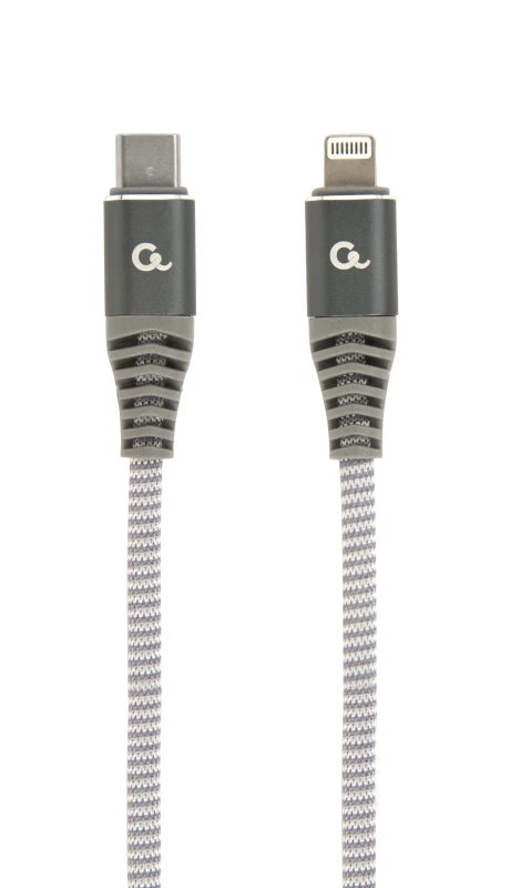 Gembird (CC-USB2B-CM8PM-1.5M) kabl Tip-C (muški) na lighting (muški) 1.5m sivo/beli