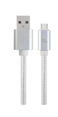 Gembird (CCB-mUSB2B-AMCM-6-S) kabl USB A (muški) na Tip-C (muški) 1.8m sivi