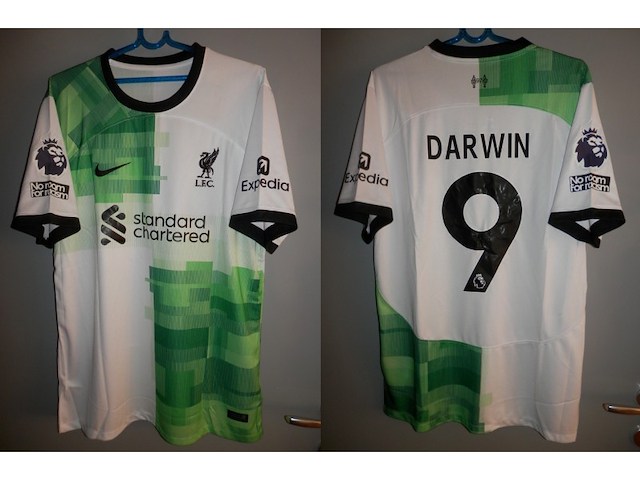 Liverpool dres 2023-24 Darwin Nunez 9 (Gostujući)