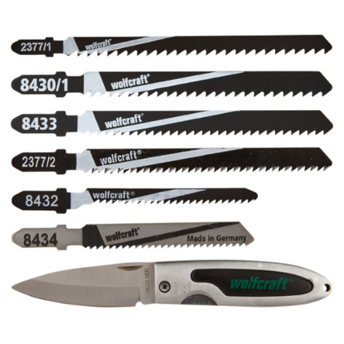Wolfcraft 2377000 nož za ubodnu testeru T prihvat + nož
