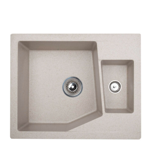 Metalac granitna sudopera Xlinea m 1.5D 620x500 Beige