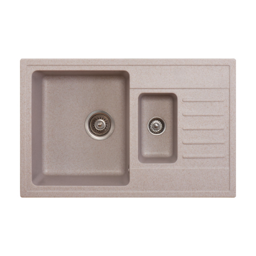 Metalac granitna sudopera xQuadro Plus 1.5D 780x500 Beige