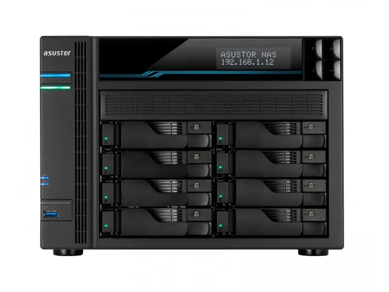 ASUSTOR NAS STORAGE SERVER LOCKERSTOR 8 AS6508T