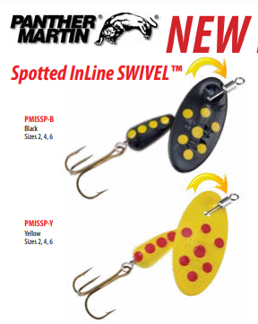 Spotted InLine SWIVEL Size 4