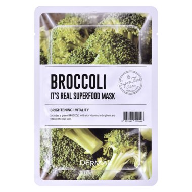 Sheet maska za lice DERMAL Superfood brokoli 25g