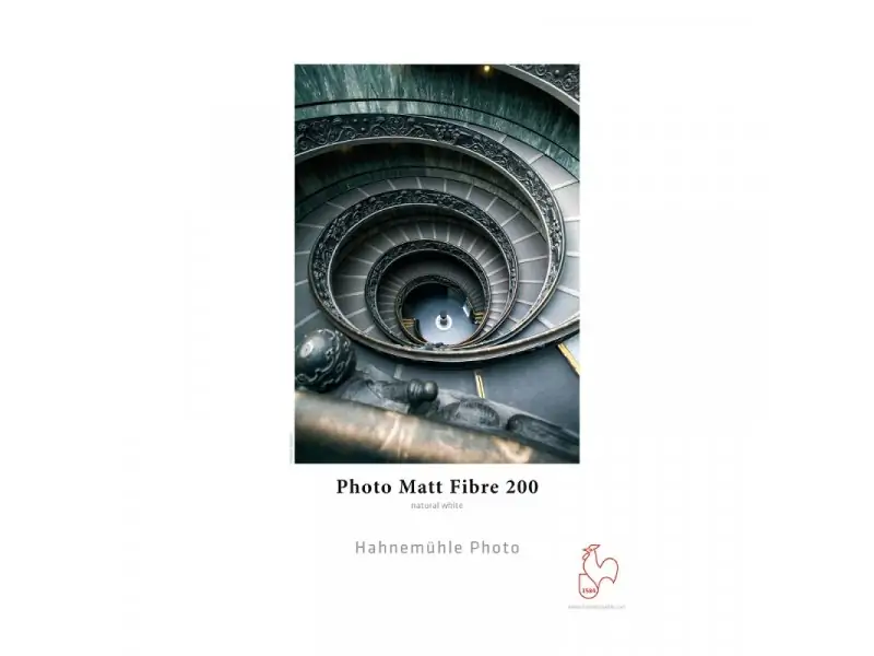 HAHNEMUHLE PHOTO MATT FIBRE 200 A4 FOTO PAPIR