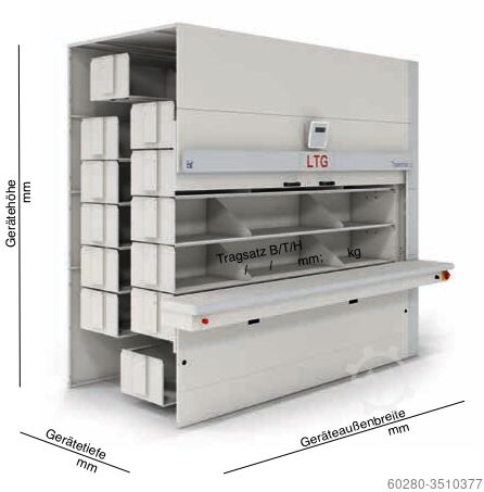 PATERNOSTER STORAGE PATERNOSTER MEGAMAT LTG
MEGAMAT LTG TOWERMAX P 4.0-120-34-220-5000