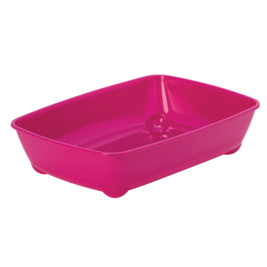 Moderna Artist-O-Tray + Rim Hot Pink srednji toalet za macke