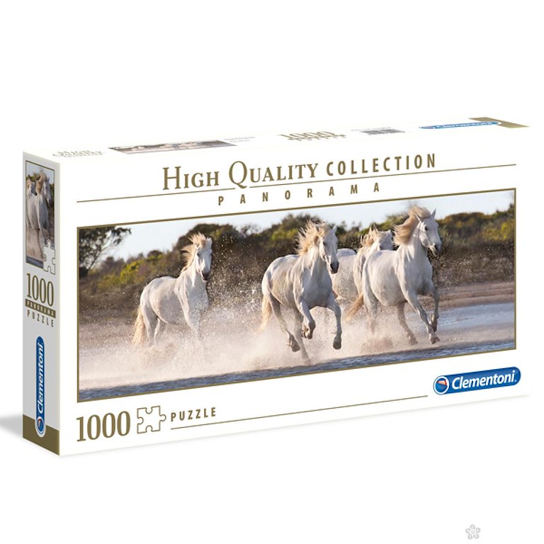 Clementoni puzzla Running horses 1000pcs 978731