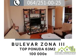 Prodaja Stan - Niš-Medijana, Bulevar zona III