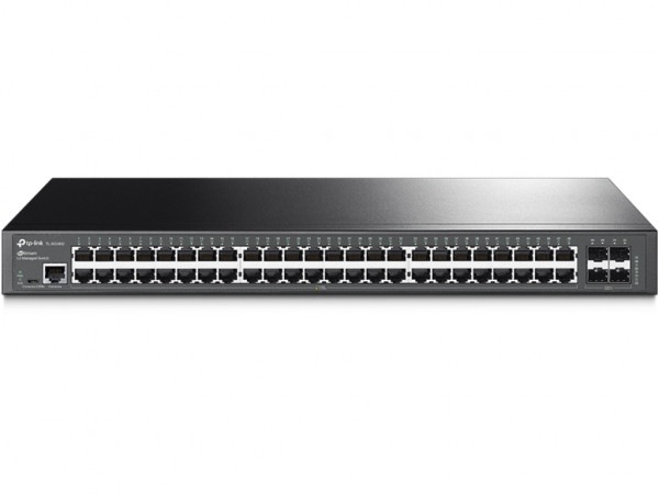 TP-LINK JetStream 48-Port Gigabit L2 Managed Switch with 4 SFP Slots T2600G-52TS (TL-SG3452)