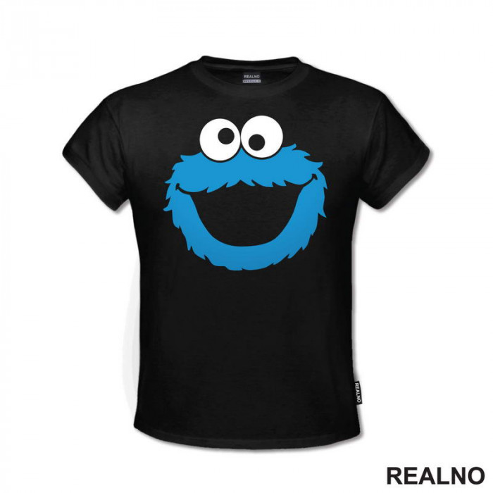 COOKIE MONSTER - HEAD - CRTANI FILMOVI - MAJICA