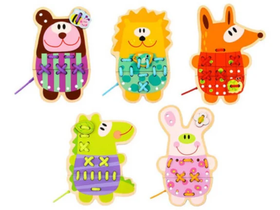 Tooky toy Pertlanje životinja 5 u 1