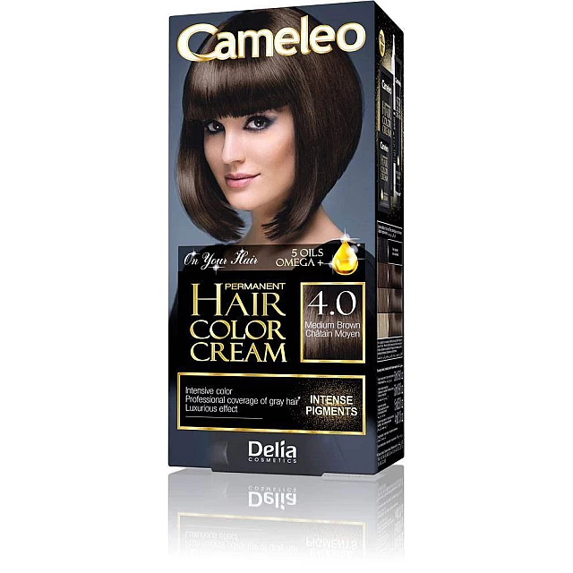 Farba za kosu CAMELEO OMEGA 5 sa dugotrajnim efektom 4.0 - DELIA