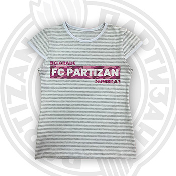 Dečija majica "Prugice" FK Partizan (vel. 8-14) 3511