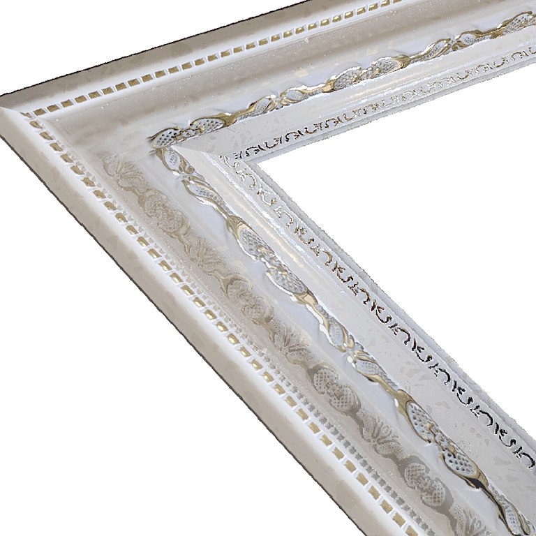 Lajsne za uramljivanje GOLD WHITE 502A -80X30mm 2,9m