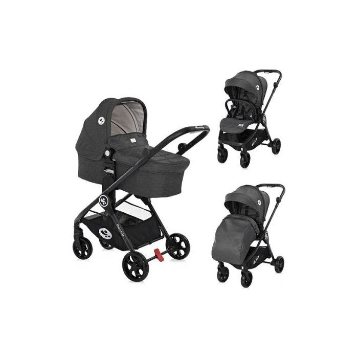 LORELLI KOLICA ZA BEBE PATRIZIA - DARK GREY