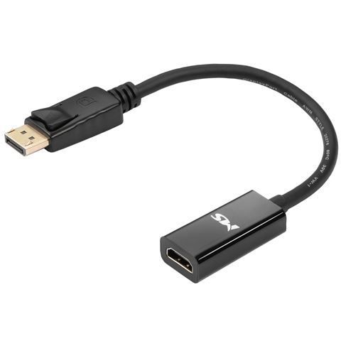 MS - CC Display port -> HDMI F adapter, 20cm, 4K/30Hz, crni, MS