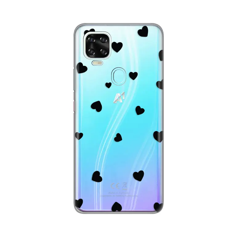 Maska za telefon Silikonska Print Skin za A1 Alpha 20+ Hearts