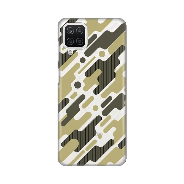 Maska za telefon Silikonska Print Skin za Samsung A125F Galaxy A12 Army Pattern