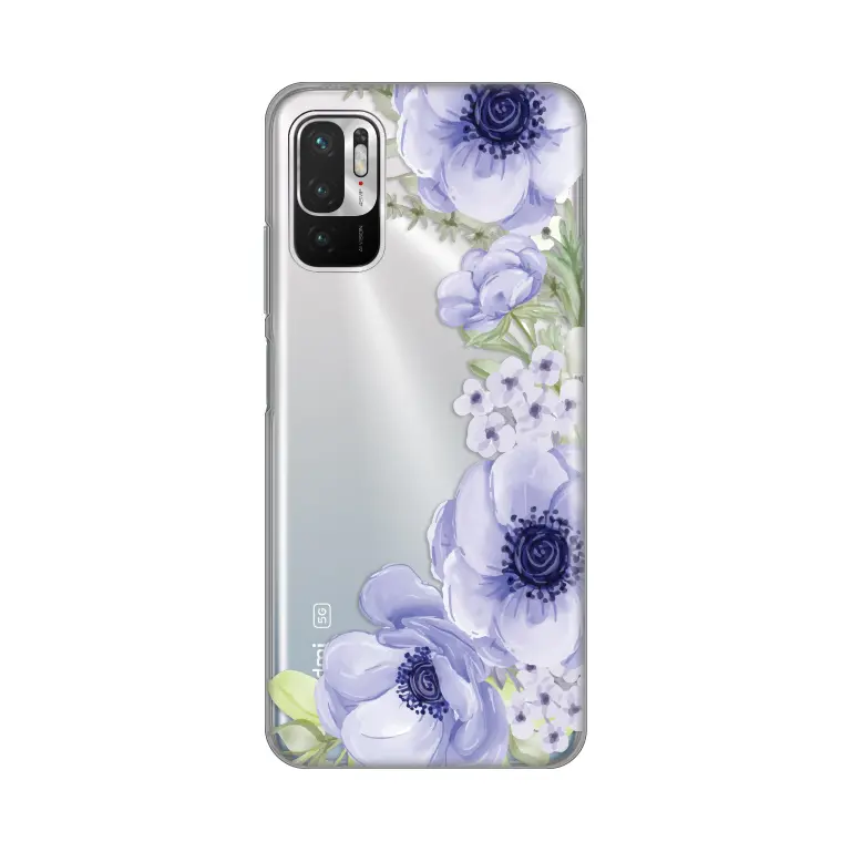 Maska za telefon Silikonska Print Skin za Xiaomi Redmi Note 10 5G Blue Roses