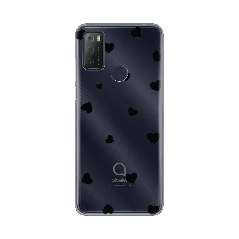 Maska za telefon Silikonska Print Skin za Alcatel 1S 2021/3L 2021/A1 Alpha 21 Hearts