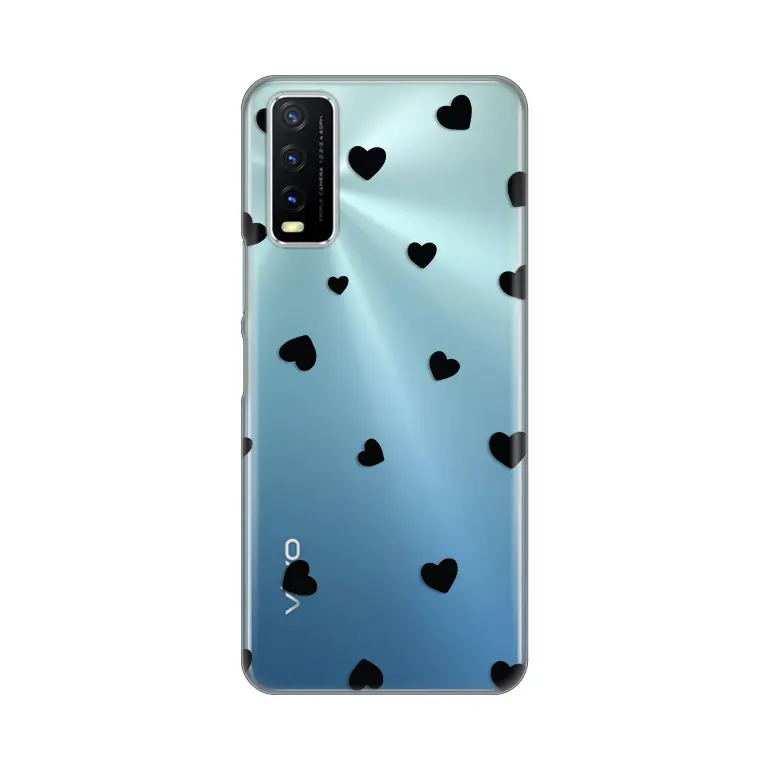 Maska za telefon Silikonska Print Skin za Vivo Y20/Y20s Hearts