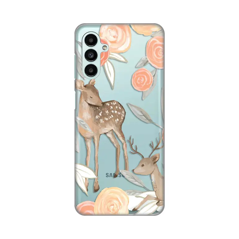 Maska za telefon Silikonska Print Skin za Samsung A136B/A047F Galaxy A13 5G/A04s Flower Deer