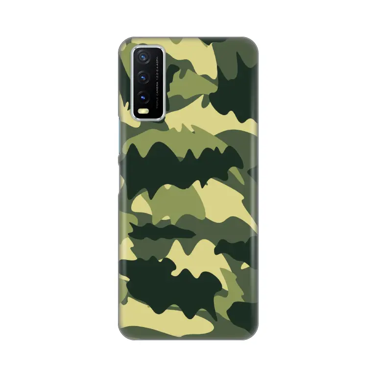 Maska za telefon Silikonska Print Skin za Vivo Y20/Y20s Army