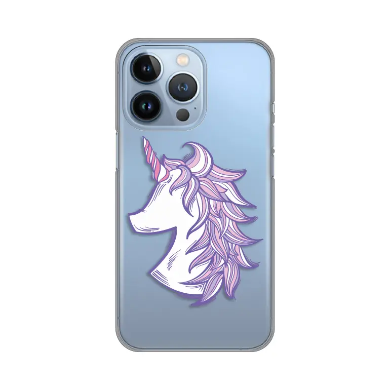 Maska za telefon Silikonska Print Skin za iPhone 13 Pro 6.1 Purple Unicorn