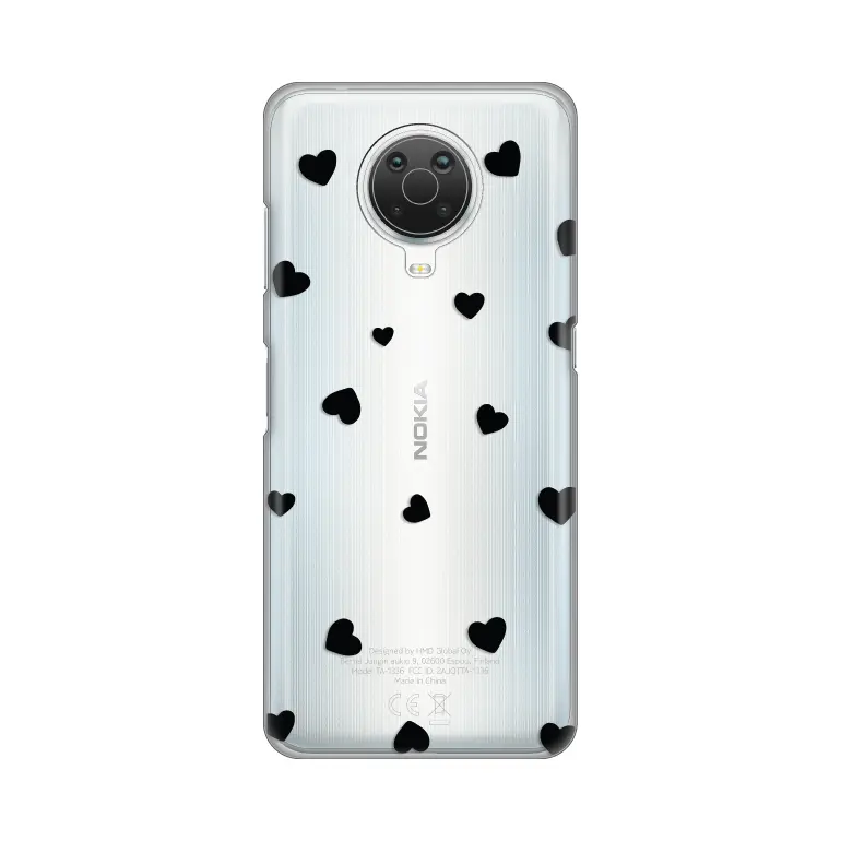 Maska za telefon Silikonska Print Skin za Nokia G10/G20 Hearts