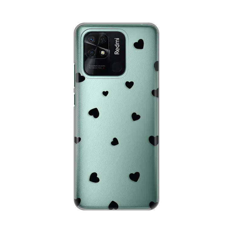 Maska za telefon Silikonska Print Skin za Xiaomi Redmi 10C Hearts