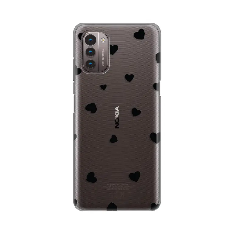 Maska za telefon Silikonska Print Skin za Nokia G11/G21 Hearts