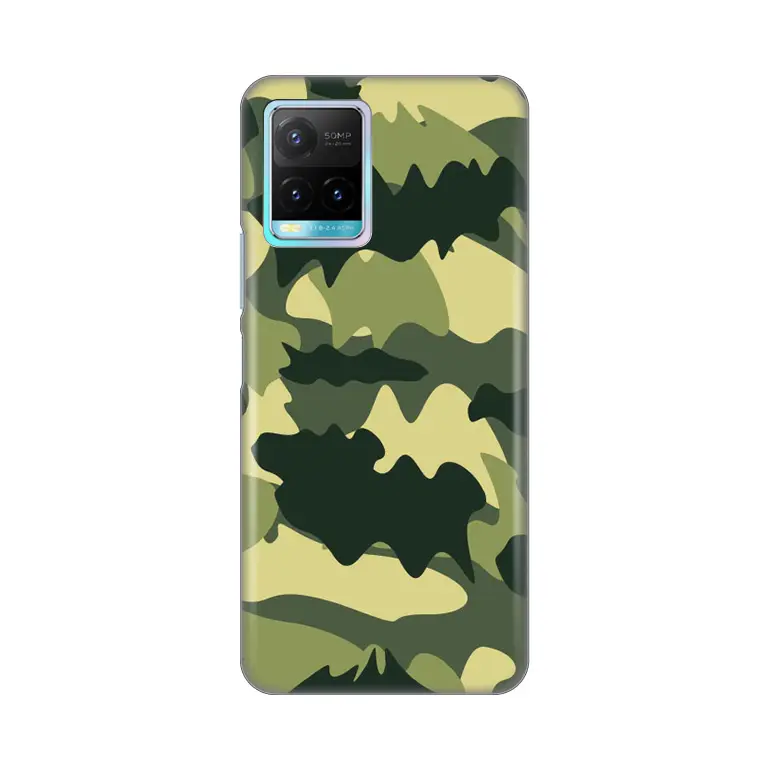 Maska za telefon Silikonska Print Skin za Vivo Y21/Y21s/Y33s Army