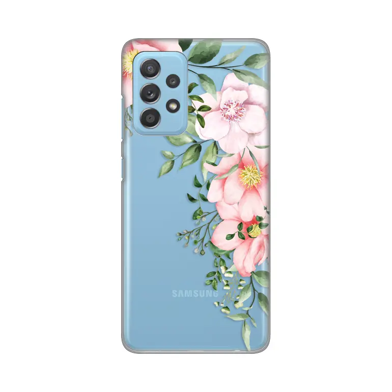 Maska za telefon Silikonska Print Skin za Samsung A525F/A526B/A528B Galaxy A52 4G/A52 5G/A52s 5G Gentle Rose Pattern