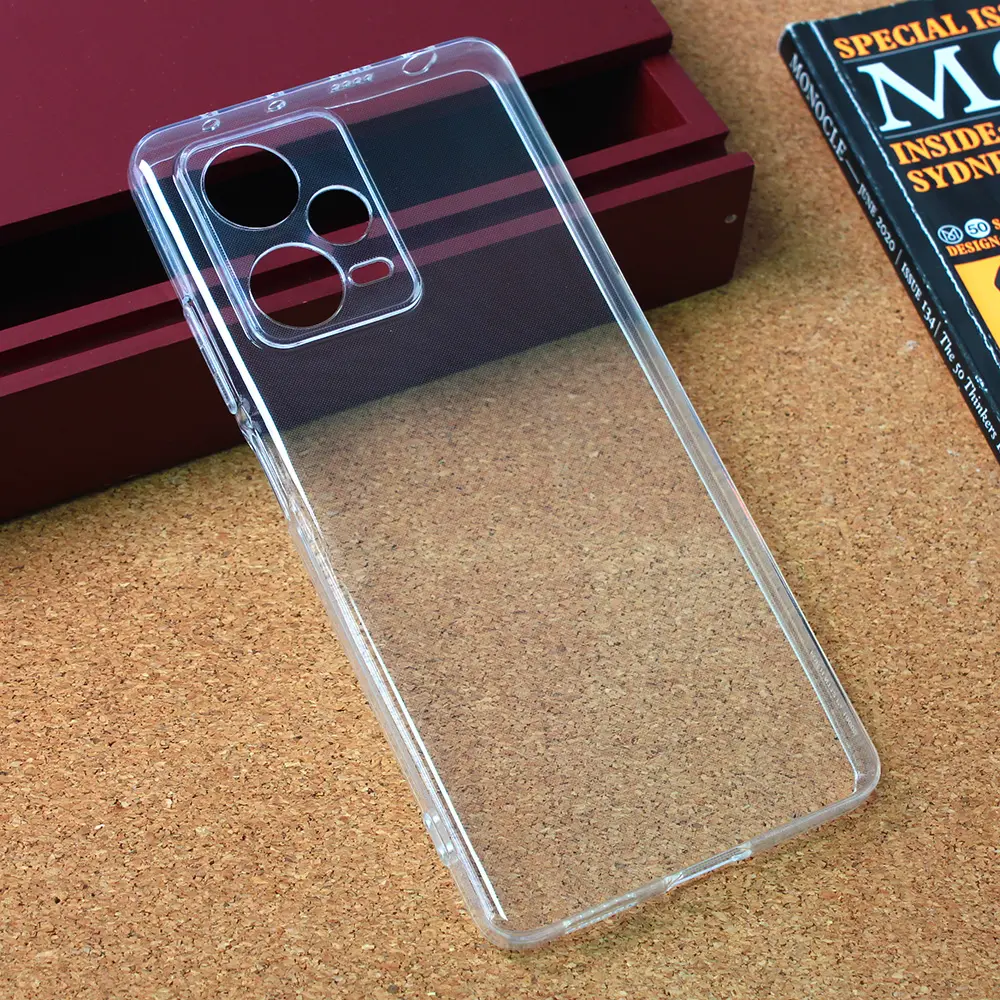 Maska za telefon silikonska Ultra Thin za Xiaomi Redmi Note 12 Pro Plus (EU) transparent