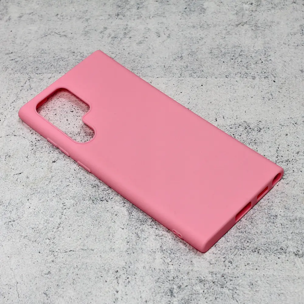 Maska za telefon Gentle Color za Samsung S908B Galaxy S22 Ultra 5G roze